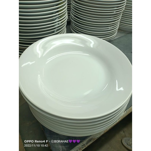 Jual Piring Prasmanan Polos 9" (3pcs) | Shopee Indonesia