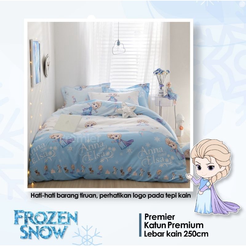 Jual Sprei Katun Lokal Anak (Frozen/Elsa/Anna) | Shopee Indonesia