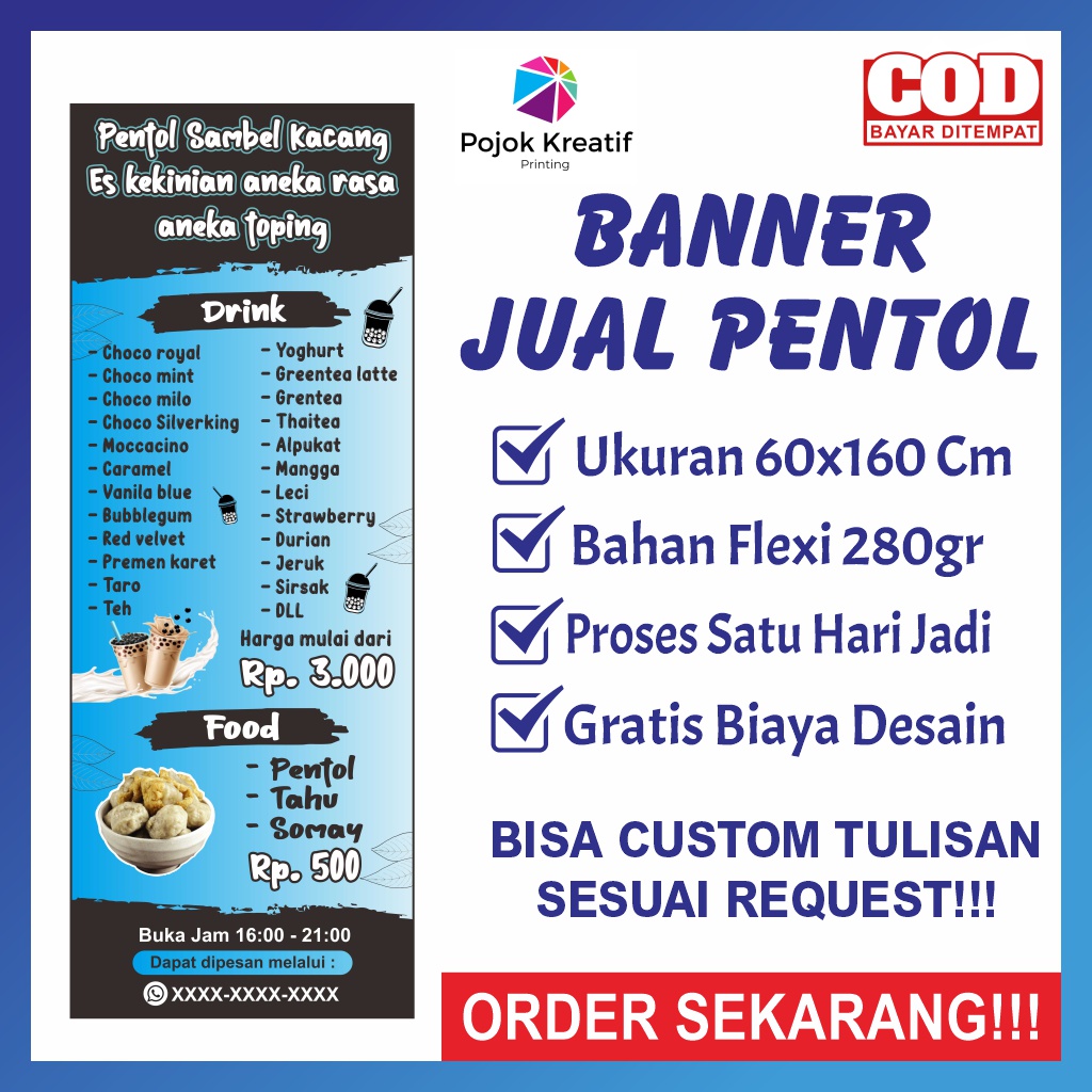 Jual Spanduk Sepanduk Banner Bener Baner Benner Backdrop Usaha Jual ...