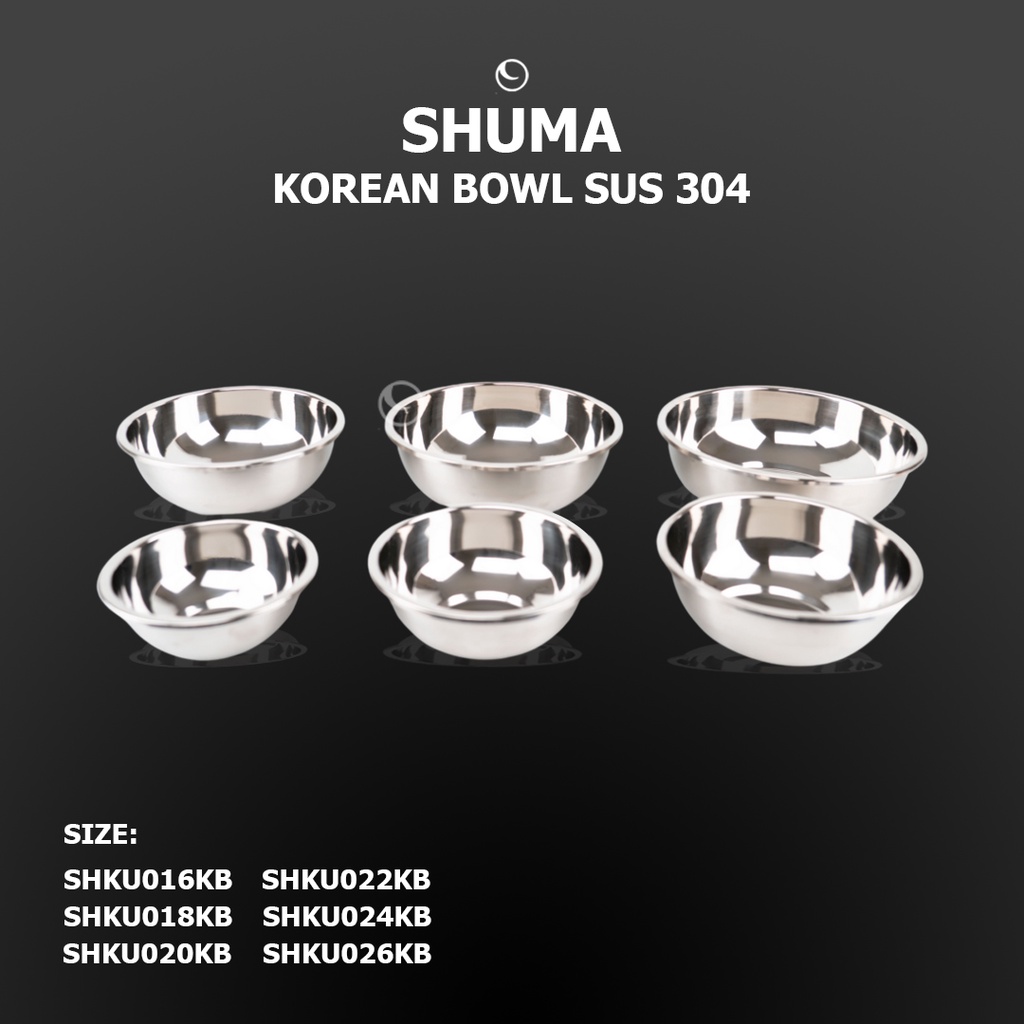 Jual SHUMA s/s sus304 korean bowl | Shopee Indonesia