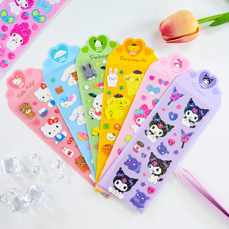 Jual Stiker Sanrio Blink Blink Love Cinnamoroll Kuromi Melody