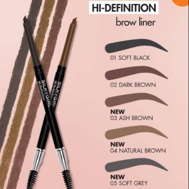 Jual SILKYGIRL HI - DEFINITION BROW LINER | Shopee Indonesia