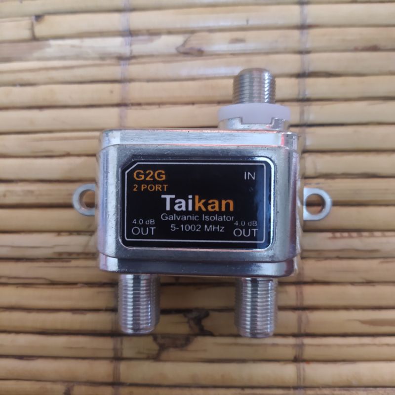 Jual SPLITTER ANTENA PASIF TAIKAN PEMBAGI SINYAL TV 2 OUT / 3 OUT | Shopee Indonesia