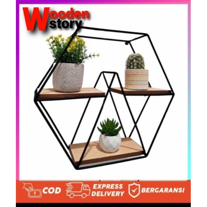 Jual Rak Dinding Besi - Dekorasi Dinding - Hiasan Dinding Minimalis ...