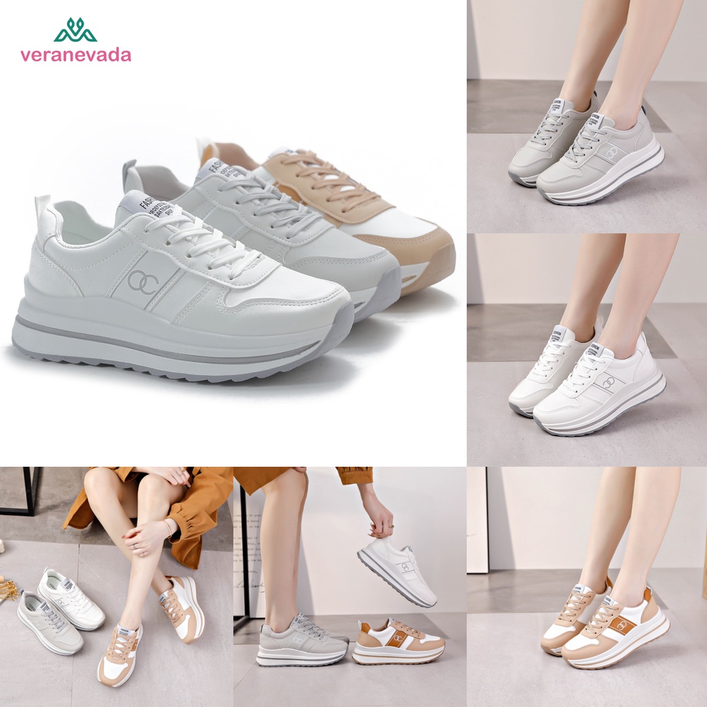Jual Vera Nevada Sepatu Sneakers Wanita Sport Shoes M5805 | Shopee ...