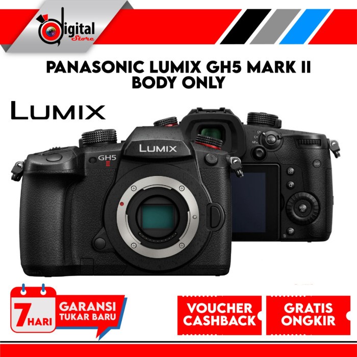 Jual PANASONIC LUMIX GH5 MARK II - GH5 II BODY ONLY #ORIGINAL | Shopee Indonesia