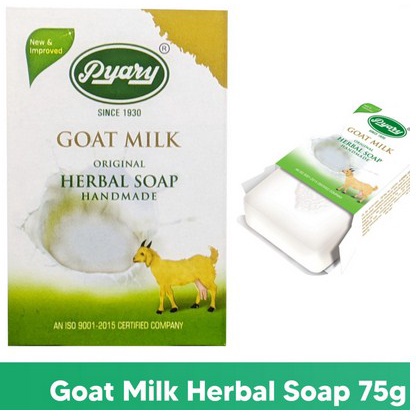 Jual Herbal Soap Sabun Pyary Goat Milk Original | Shopee Indonesia