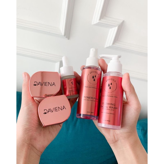 Jual Daviena Skincare Glowing Series | Shopee Indonesia