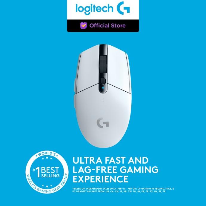 Jual Logitech G304 Lightspeed Mouse Gaming Wireless Sensor 12K Dpi ...
