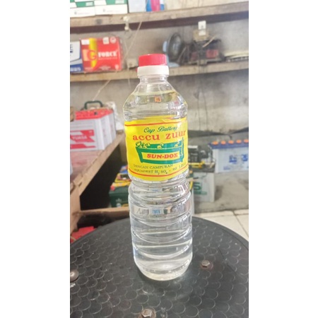 Jual Air Accu Zuur 1 Liter (Cap Battery) | Shopee Indonesia