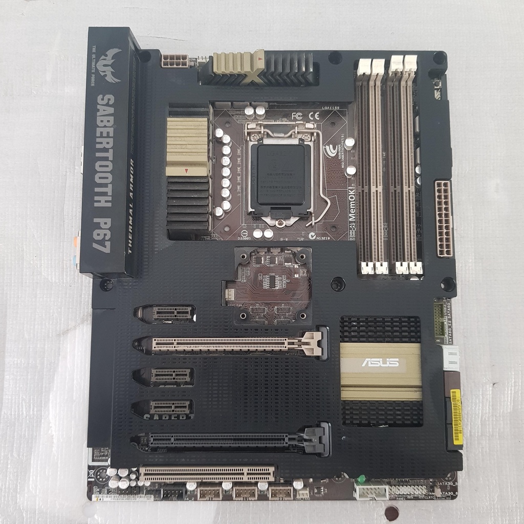 Jual Motherboard Mainboard ASUS Sabertooth P67 Socket LGA 1155 DDR3 | Shopee Indonesia