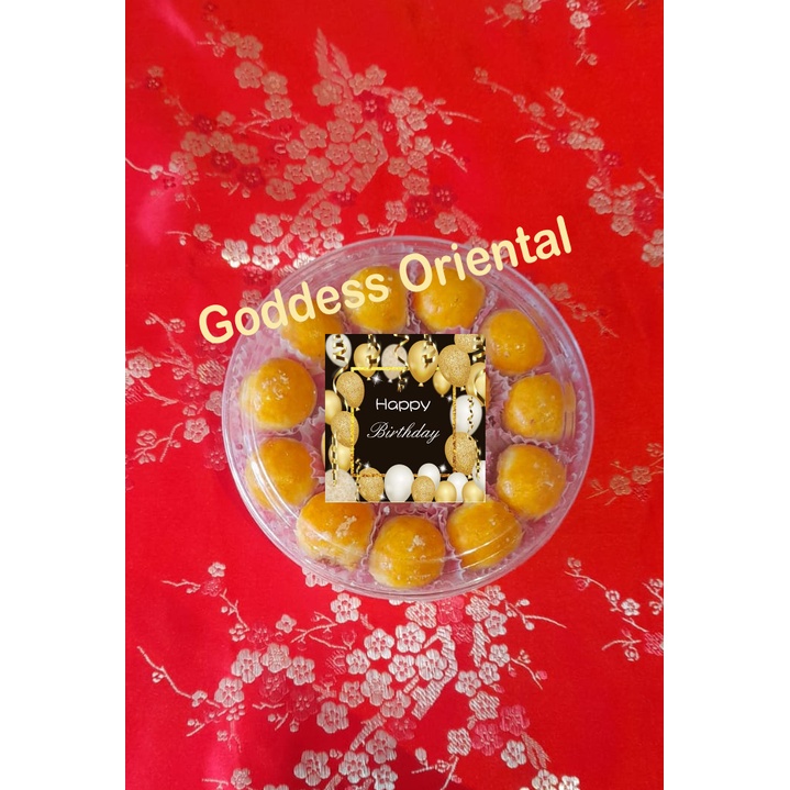 Jual Ulang Tahun Happy Birthday Kue Nastar Nanas Cookies Balon Gold ...