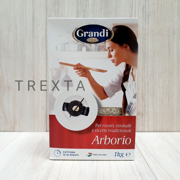 Jual Arborio Rice / Risotto Rice / Nasi Risotto Grandi - 1 KG | Shopee ...