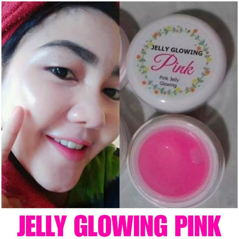 Jual READY STOK JELLY GLOWING PINK JELLY PEMUTIH CREAM JELLY PINK Shopee Indonesia