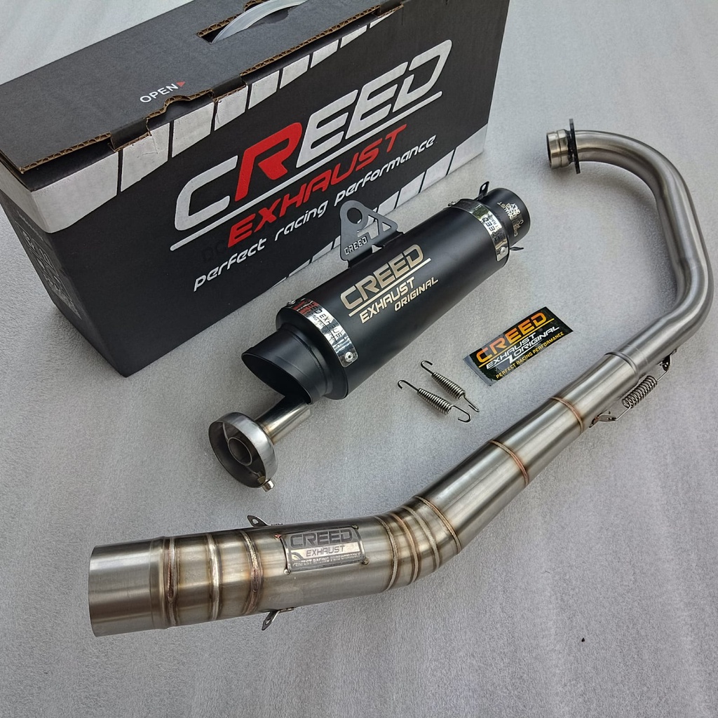 Jual Knalpot Racing Creed Exhaust Vixion Lama/New Satria Fu Carbu ...