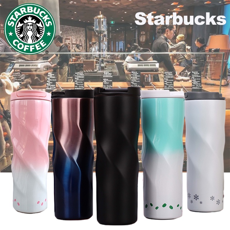 Jual COD Starbucks Tumbler Stylish Stainless Steel Coffee Cup 473ML ...