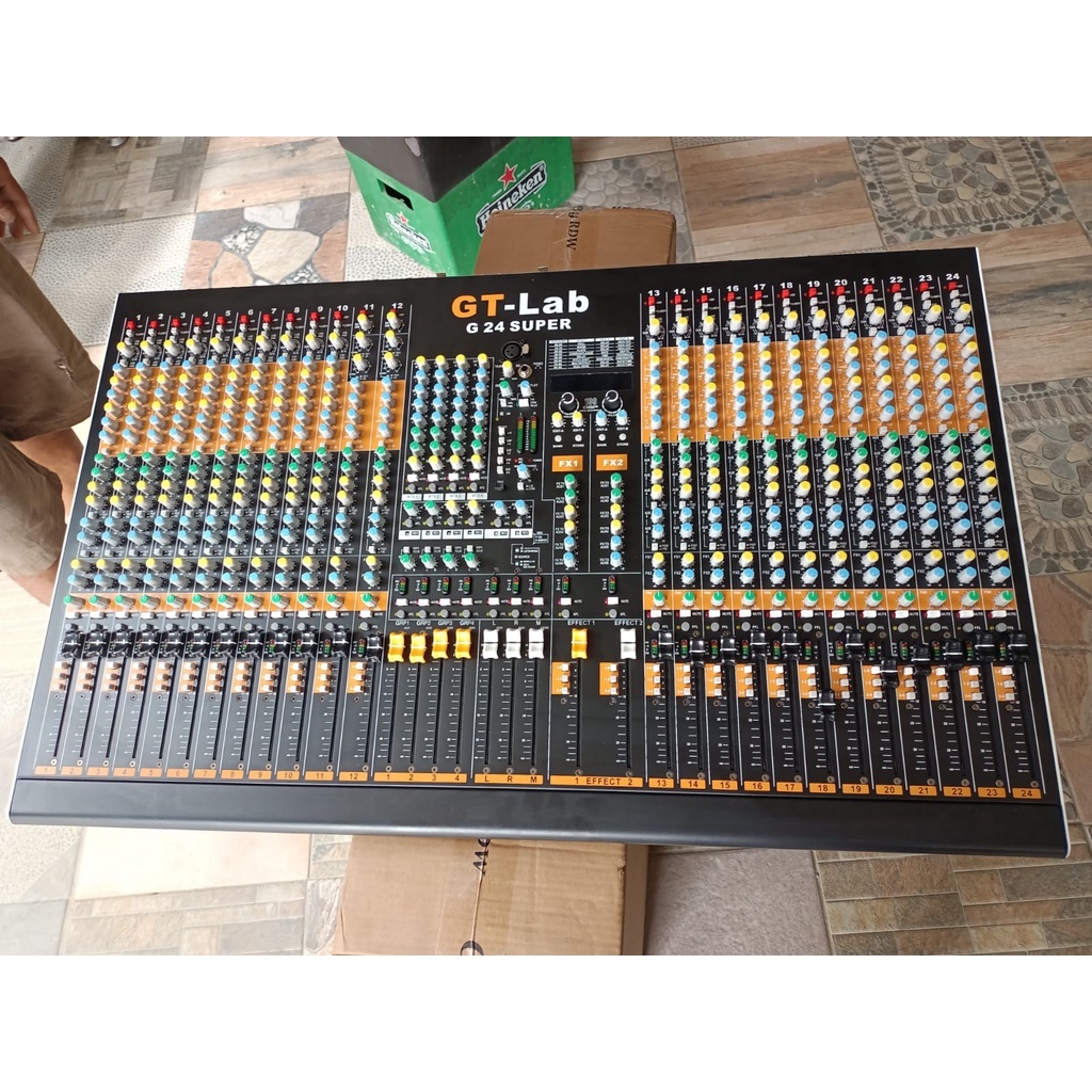 Jual Mixer Audio GT Lab 24 Channel G 24 G24 SUPER Series Original By RDW | Shopee Indonesia