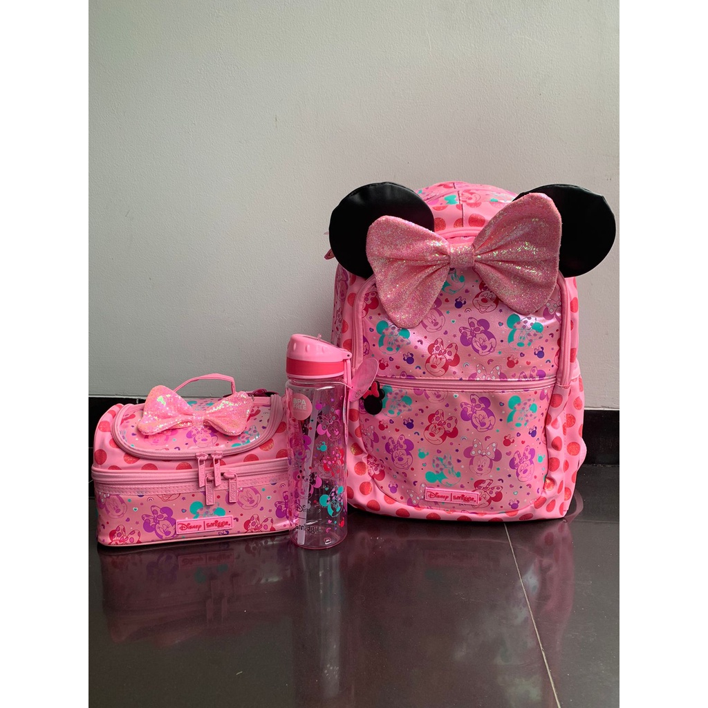 Jual SMIGGLE MINNIE MOUSE SET BACKPACK CLASSIC - SET TAS BOTOL TAS ...