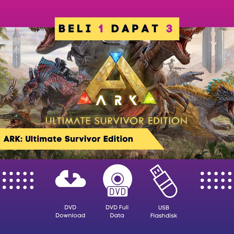 Jual ARK: Ultimate Survivor Edition | Game PC Original (DWNLOAD ONLY ...