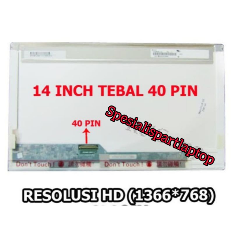 Jual LCD LED Laptop Lenovo L410 L412 L420 Sl410 SERIES | Shopee Indonesia