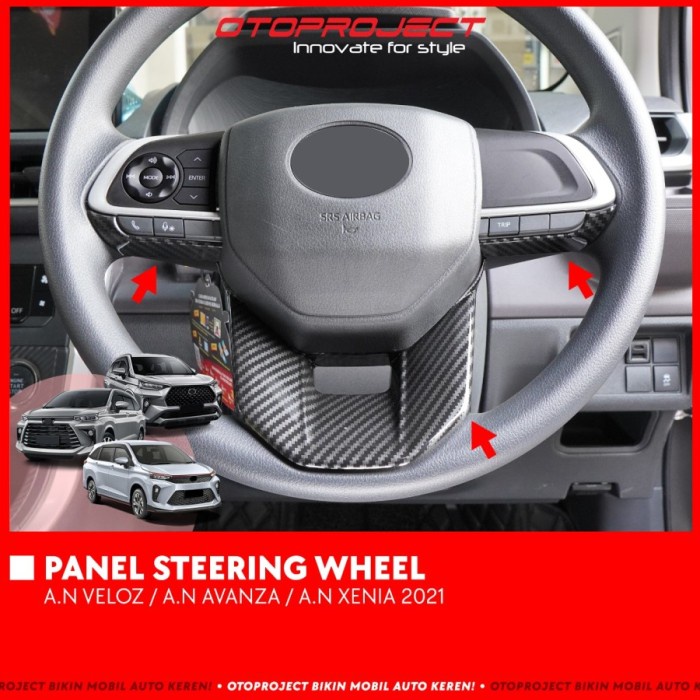 Jual Panel Cover Stir / Steering Wheel All New Veloz 2021 - 2022 ...