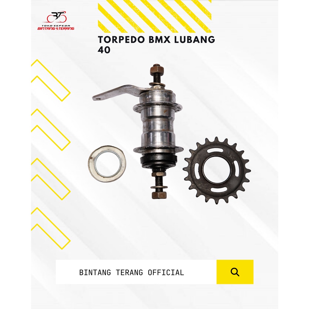 Jual Torpedo BMX Lubang 40/Hub Rem Torpedo Sepeda Fixie 40 Hole/Torpedo ...