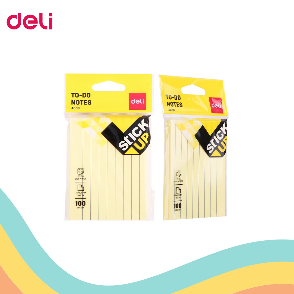 Jual STICK NOTE DELI A-00652 (1 PCS) | Shopee Indonesia