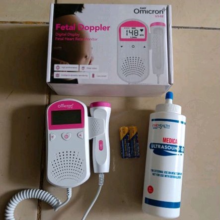 Jual Fetal Dopler Alat Cek Kandungan Lengkap Dengan Gel | Shopee Indonesia