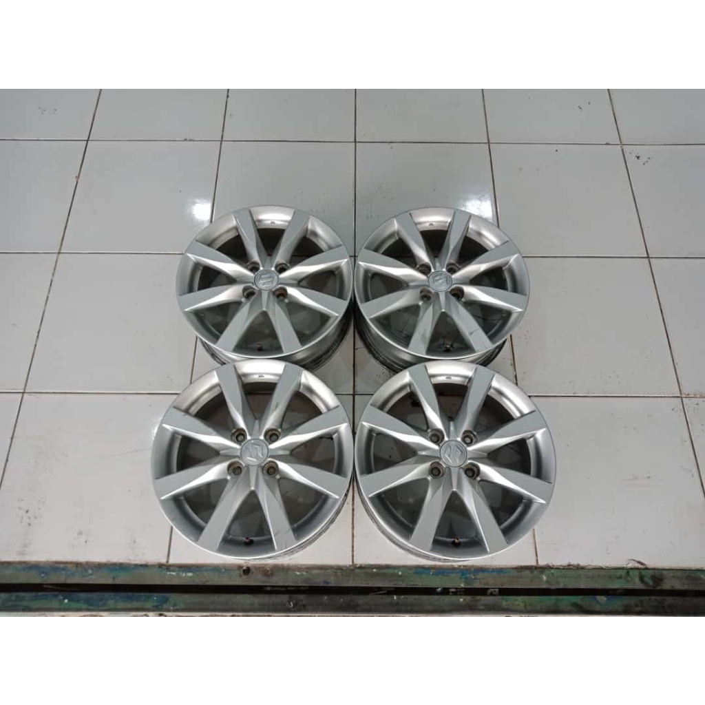 Jual velg mobil oem suzuki splash r15 pcd 4x100 pnp sigra calya vios ...