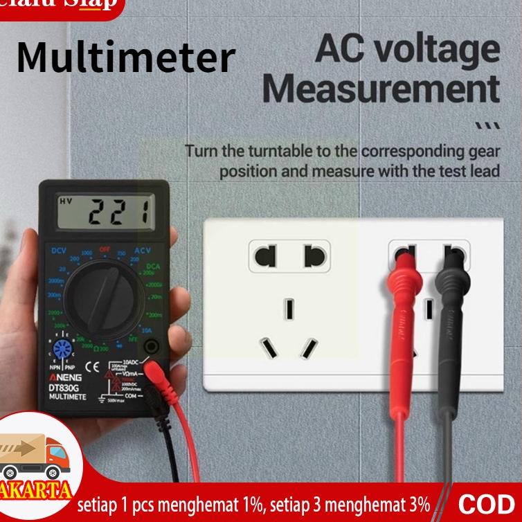 Jual 22V Digital Multimeter / Multitester / Avometer DT-830G dt-830b ...
