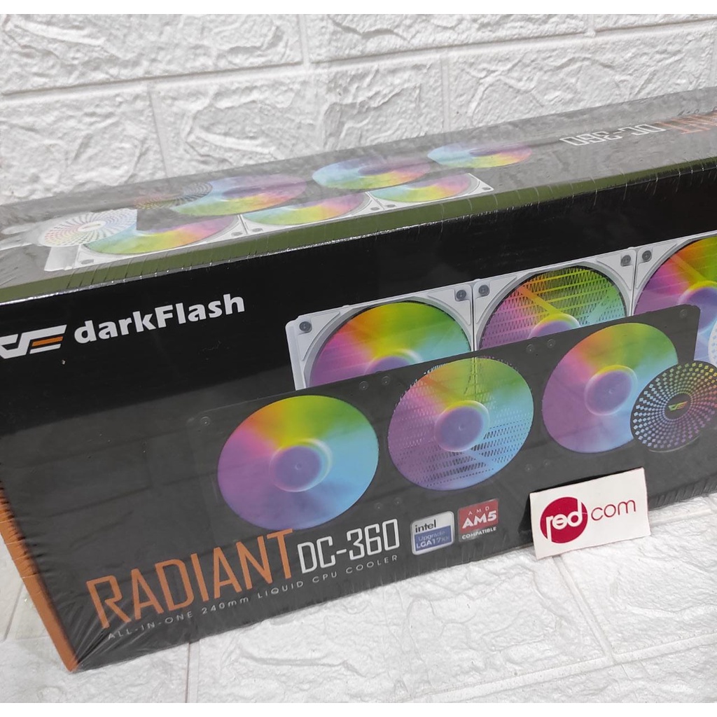 Jual darkFlash DC360 - ARGB Liquid CPU Cooler 360mm Water Cooling | Shopee Indonesia