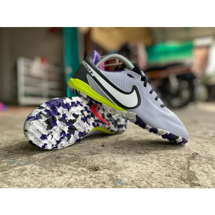 Jual Futsal Nike Tiempo React Legend XI Pro TF - Light Smoke Grey White ...