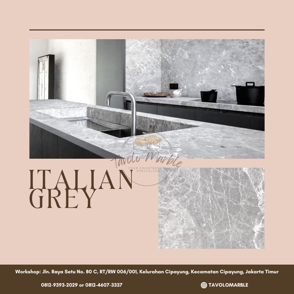 Jual Italian Grey Marble | Marmer Import | Marmer Slab | Grey Marble ...