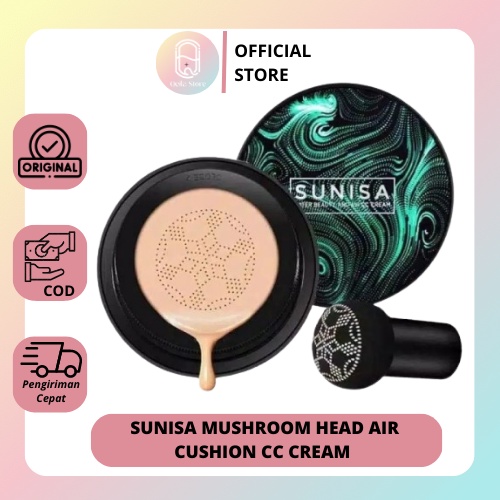 Jual Qeila - SUNISA Mushroom Head Air Cushion BB CC Cream moisturizing Foundation CC CREAM ...