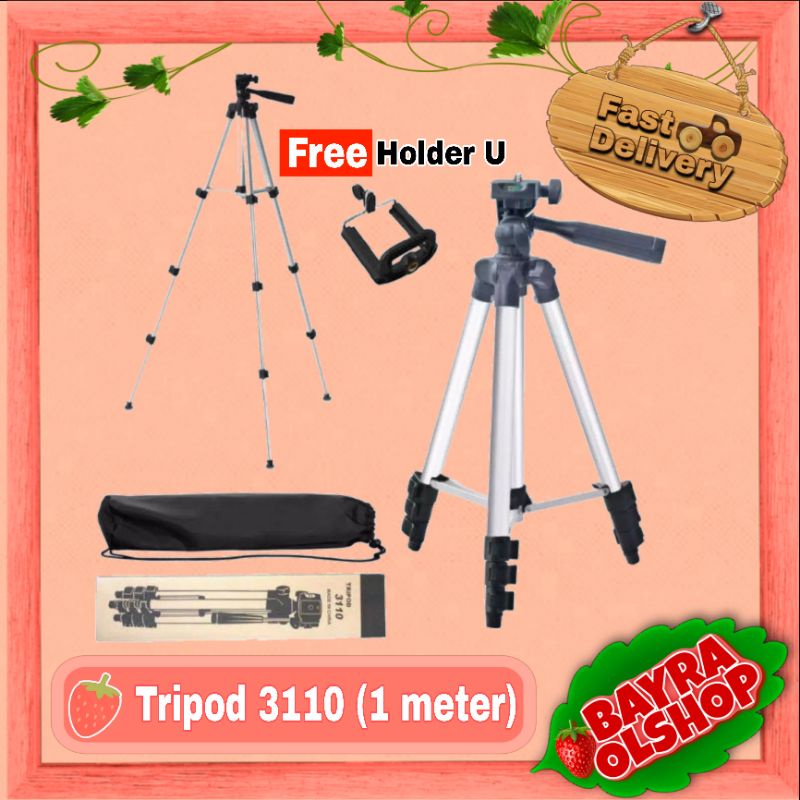 Jual Tripod 3110 / Tripod Panjang 1 Meter | Shopee Indonesia