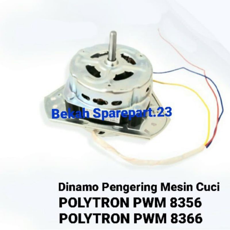 Jual Dinamo Pengering Mesin Cuci Polytron PWM 8356 PWM 8366 Mesin Cuci ...