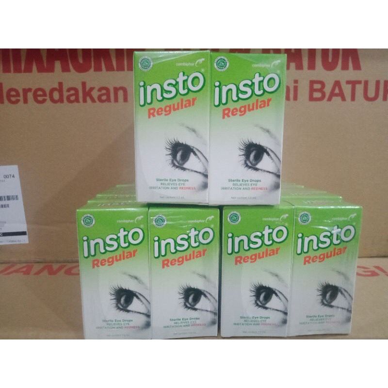 Jual INSTO OBAT SAKIT MATA 7,5ml 1 LUSIN ISI 12 BOX EXPIED DATE LAMA ...