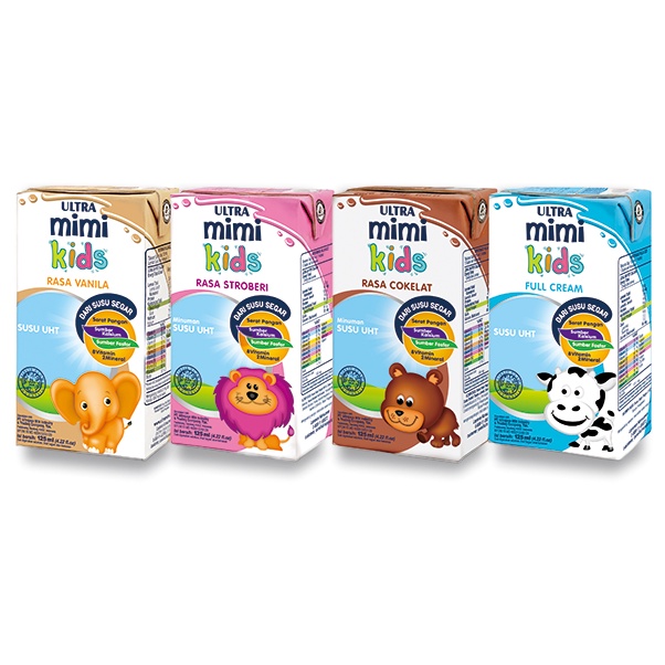 Jual Ultra Mimi Kids UHT - 125ml | Shopee Indonesia