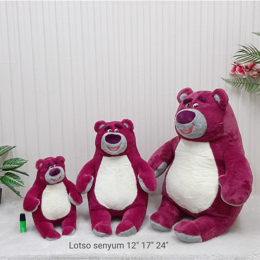 Jual BK105 - Boneka Toy Lotso Smile Duduk 17" Inch | Shopee Indonesia