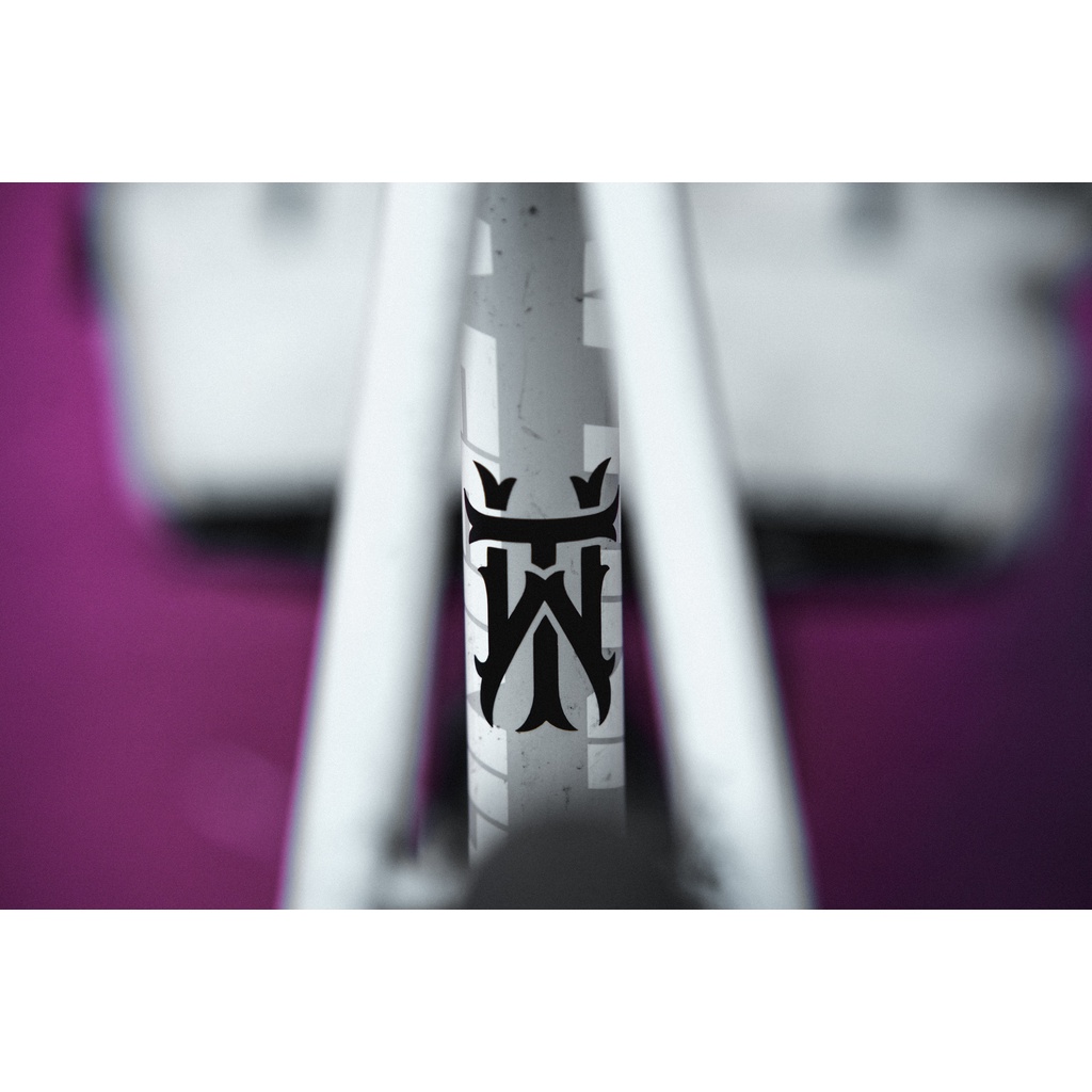 Jual Cutting Sticker Sepeda Wheeltalk wheel talk WT Logo Vinyl Oracal ...