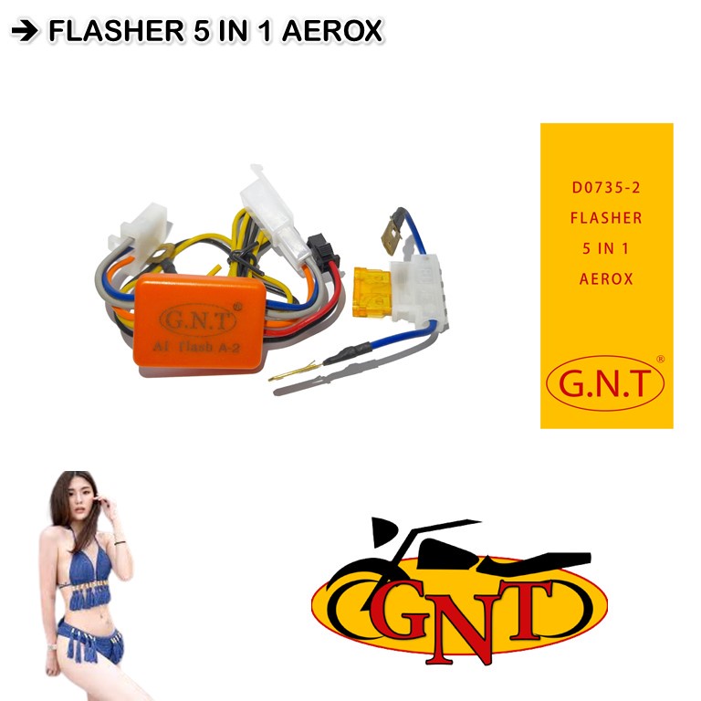 Jual FLASHER 5 IN 1 AEROX / FLASHER 5 IN 1 FOR BEAT / FLASHER 5 IN 1 VARIO / FLASHER 5 IN 1 ...