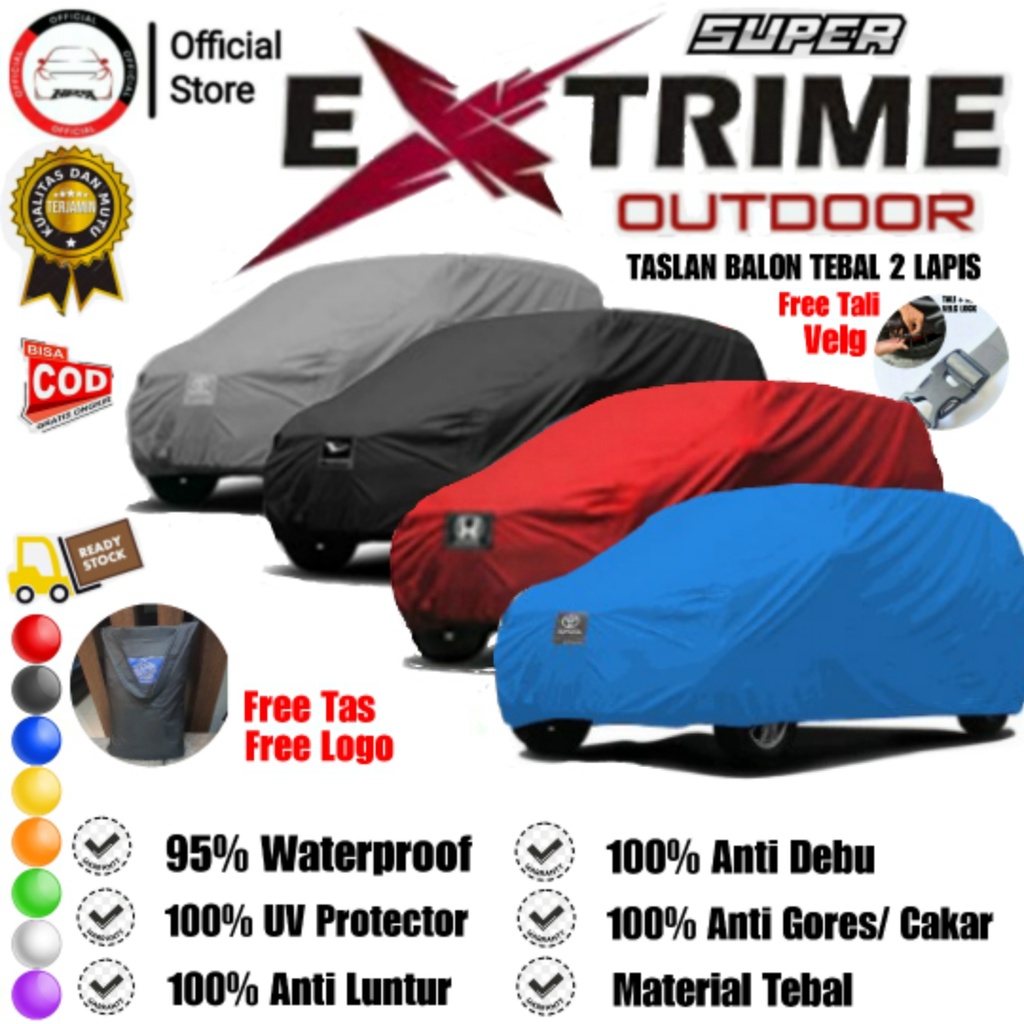 Jual Cover Mobil Outdoor/ Cover Mobil Waterproof/ Cover Mobil Jazz ...