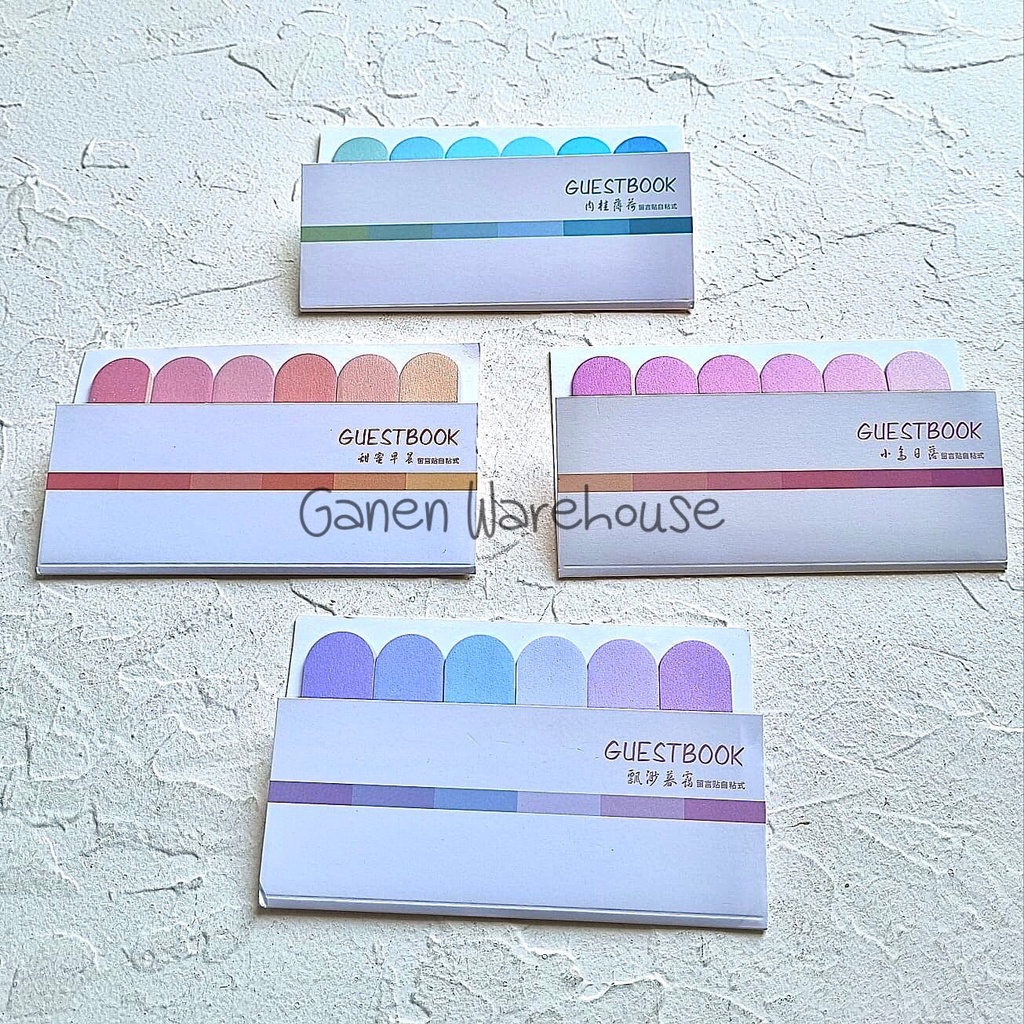 Jual [GW] Pembatas Buku Sticky Notes Post It 120 Lembar | Shopee Indonesia