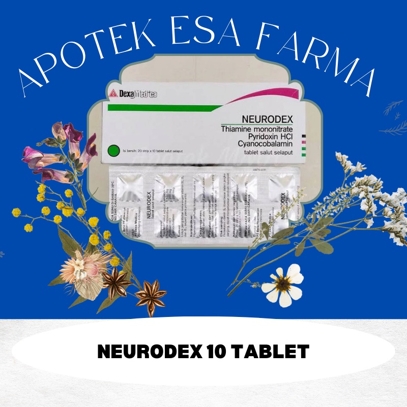 Jual Neurodex Vitamin Saraf | B1 | B6 | B12 isi 10 Tablet | Shopee ...