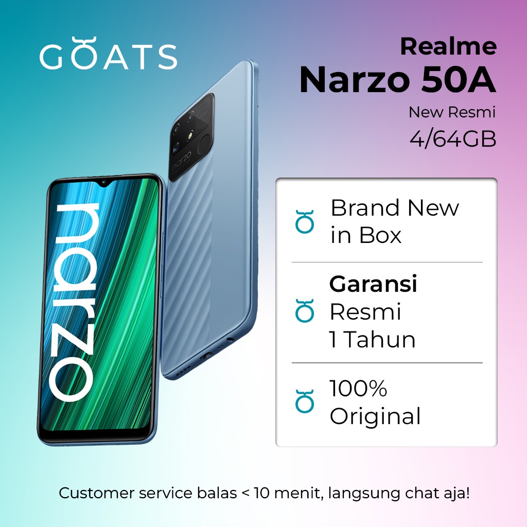 Jual Realme Narzo 50A - New Fullset Original | Shopee Indonesia
