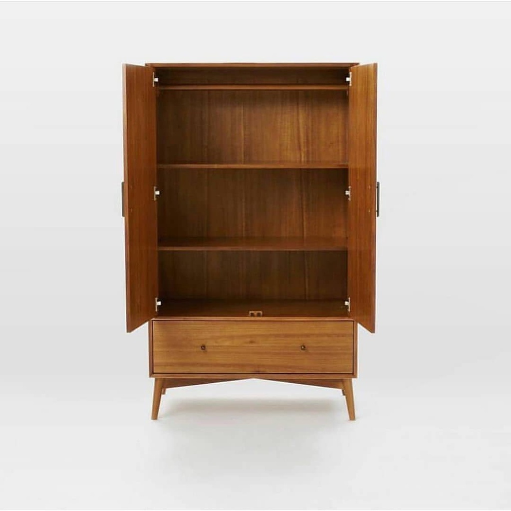 Jual Lemari Pakaian Anak Model Minimalis 2 Pintu Kayu Jati Pilihan ...