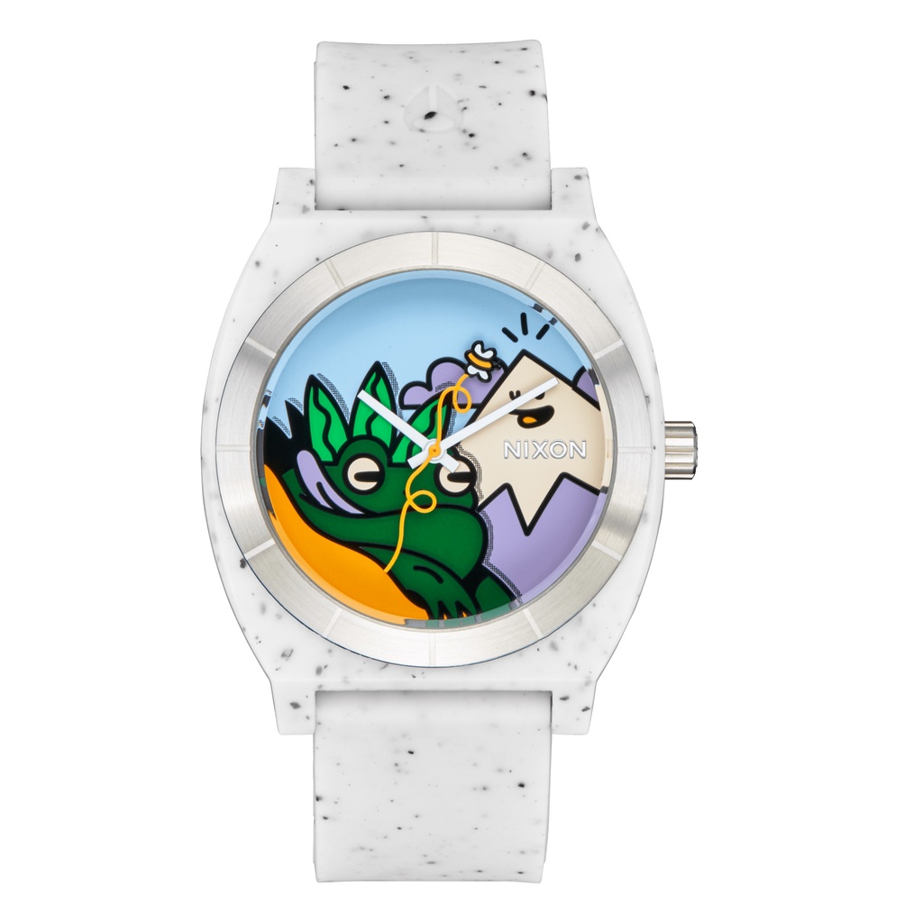 Jual Nixon Time Teller OPP Hannah Eddy White A1366100 | Shopee Indonesia