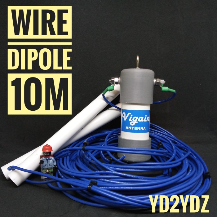 Jual [ COD ] wire dipole antenna hf balun vigain antena bentang band ...
