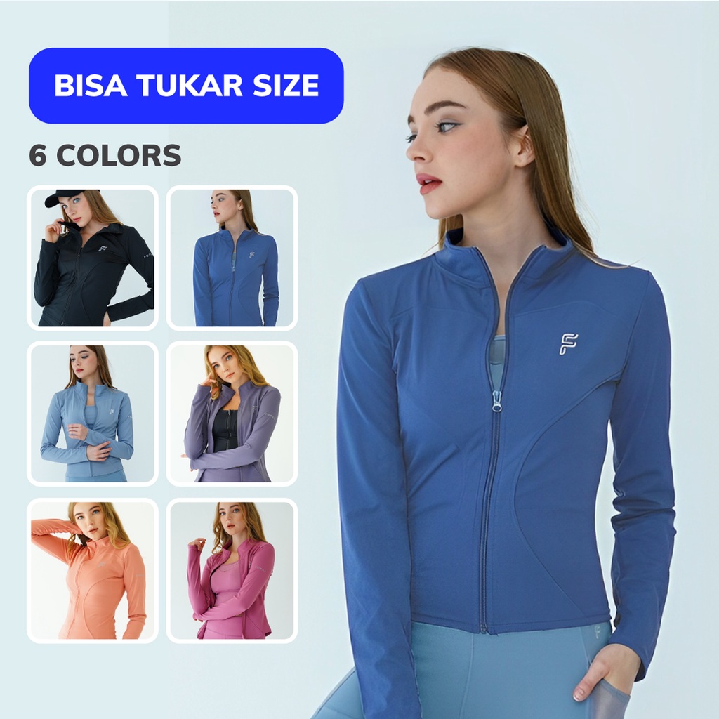 Jual Forge Activewear - T Odyssey Jaket Olahraga Wanita - Baju Olah ...