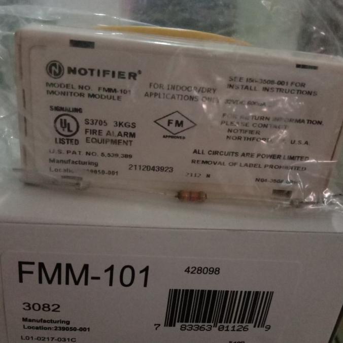Jual TERBARU- Mini Monitor Module FMM. 101 Notifier (PROMO) | Shopee ...